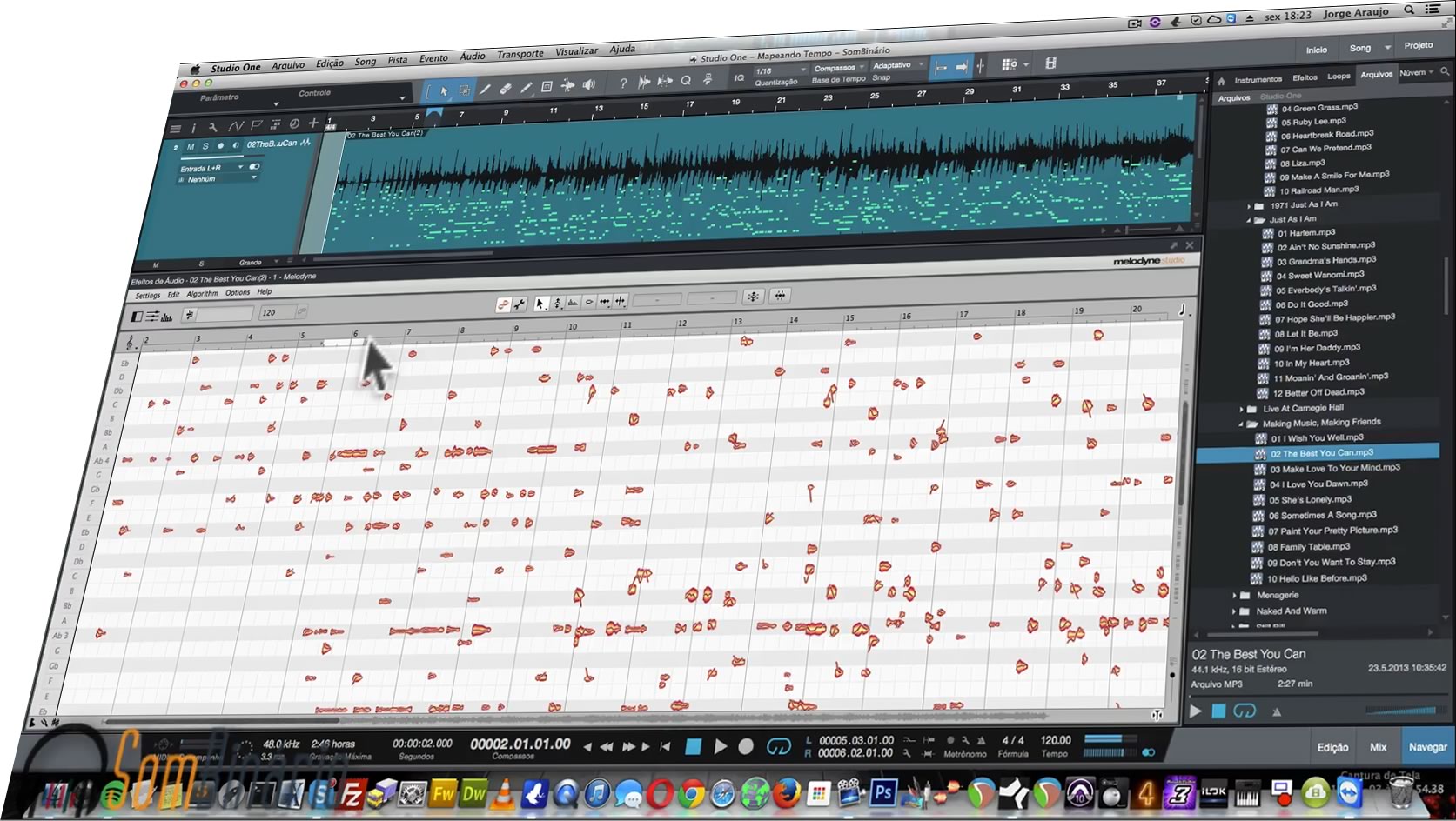 Melodyne: Mapeando o Tempo da Track - SomBinario Melodyne: Mapeando o Tempo da Track - SomBinario